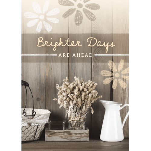Brighter Days, Encouragement Card