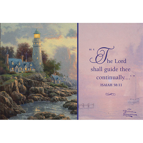The Lord Shall Guide Thee Card