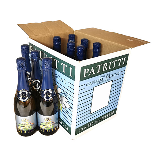 Sparkling Canada Muscat Grape Juice