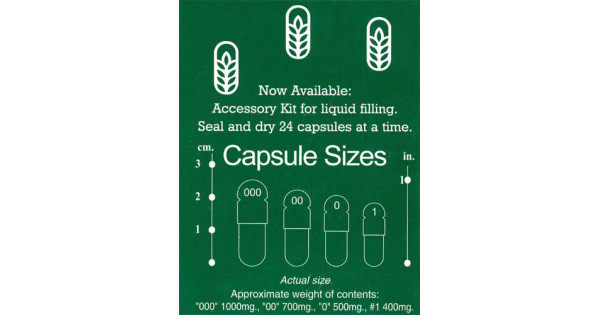 The Capsule Machine Size 00