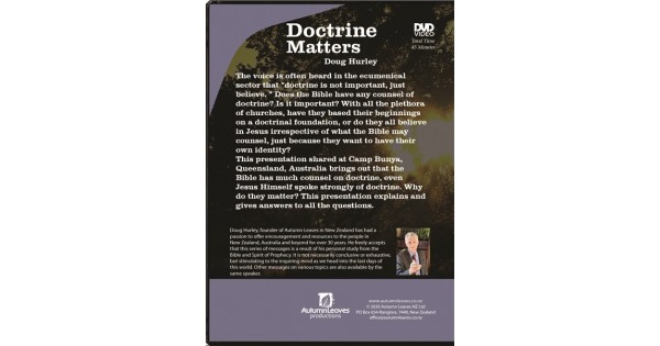 Doctrine Matters DVD