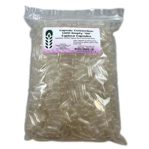 Empty Capsules Size 00, 1000